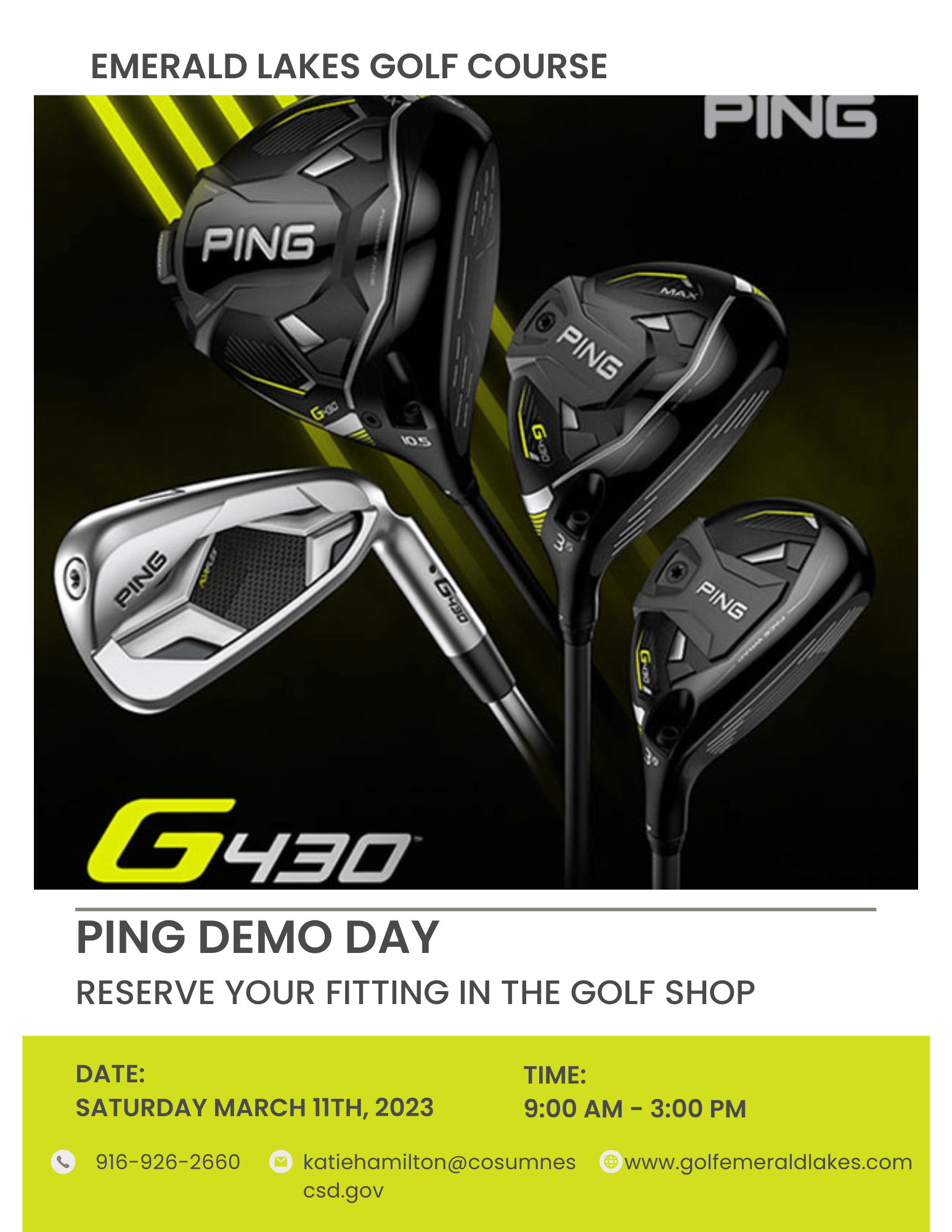 Emerald Lakes Golf Course - Golf